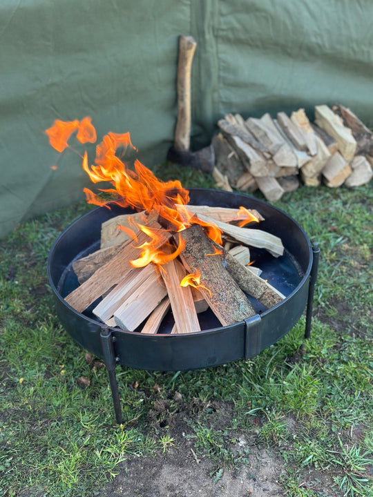 45cm Outdoor Fire Pit | Traditional Wood Fire Pit for Camping – My Store